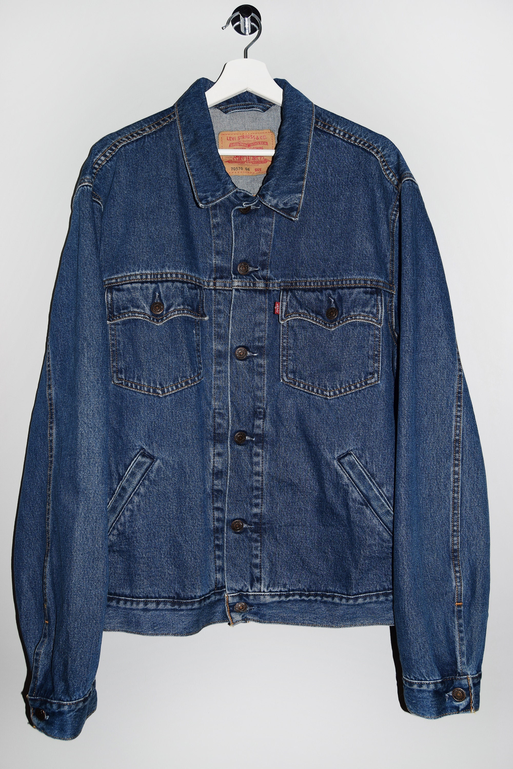 Vintage Levi's 70570 Jean Jacket - Etsy Vintage Levi's 70570 Jean Jacket - Etsy