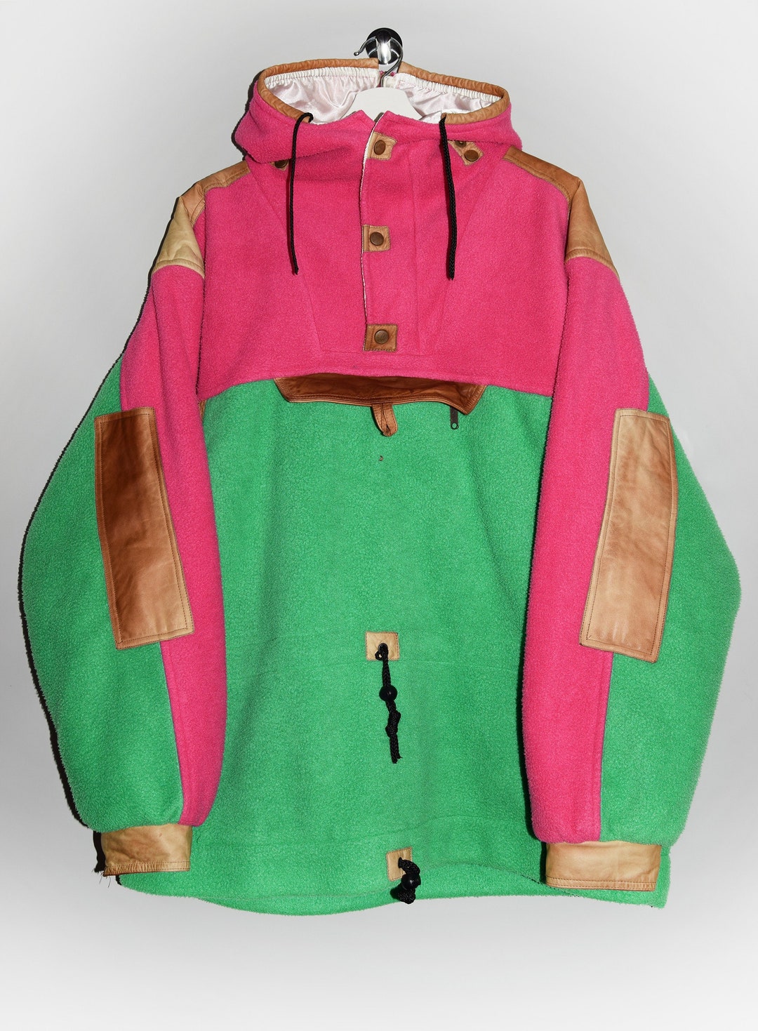 Vintage 90's Buff Muff Polar System Activewear Fleece Jacket / Made in ...