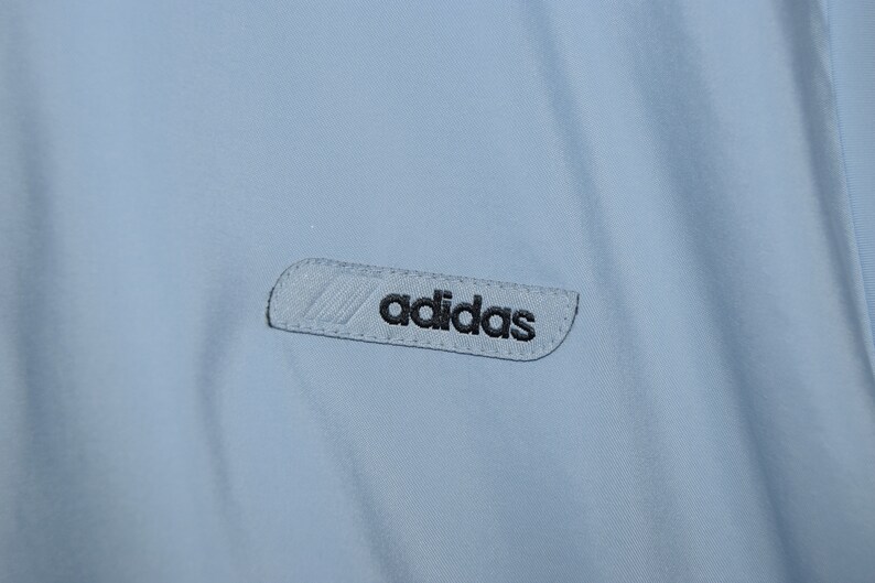 Vintage Adidas Track Top Light Blue Track Jacket Full Zip Sport Jacket ...