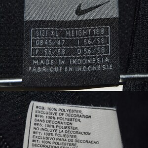 Vintage Nike Track Jacket in Black and Gray - Etsy