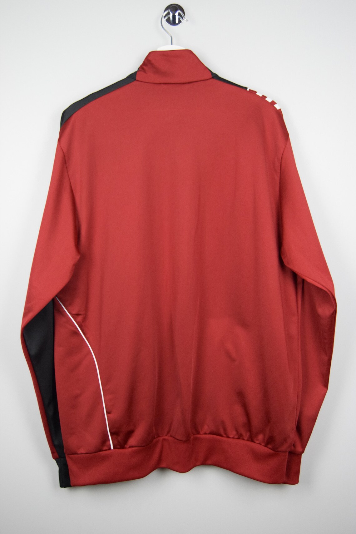 Adidas Tracksuit Top Track Jacket Full Zip Sport Jacket Red - Etsy