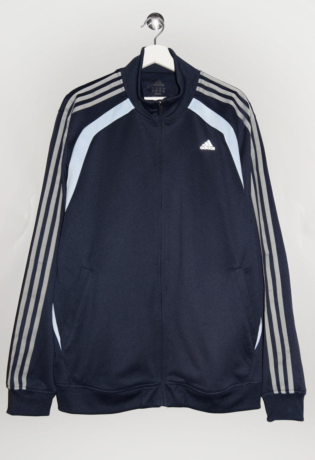 Adidas Track Jacket in Navy Blue - Etsy