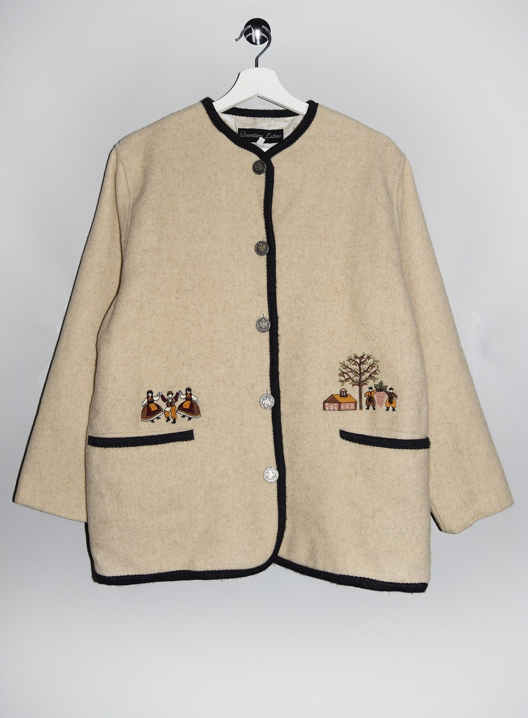 Vintage Quartiere Latino Blazer-jacket / Made in Italy - Etsy