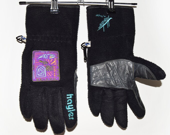 Vintage 80's Hayline by Hayler Gloves - Etsy