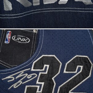 UNK Denim Jeans NBA Embroidered Basketball Pants, Vintage Streetwear ...