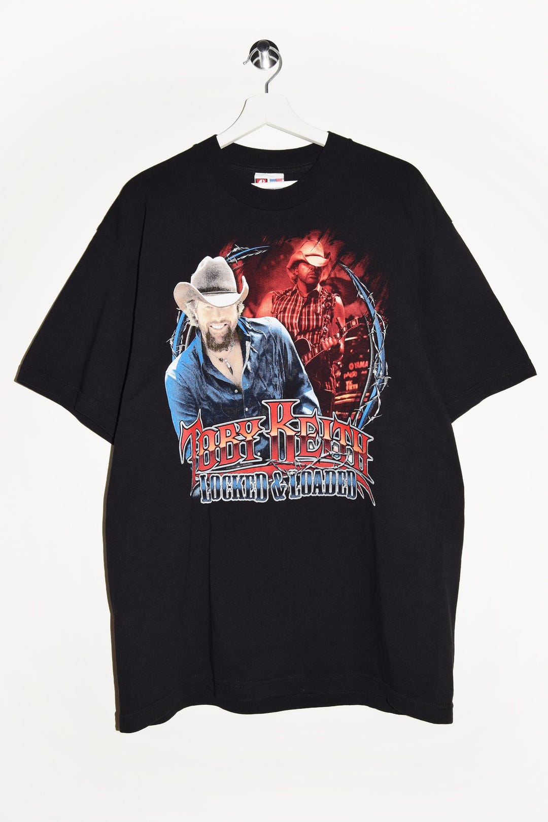 Vintage Toby Keith Locked & Loaded World Tour T-shirt | Made in USA ...