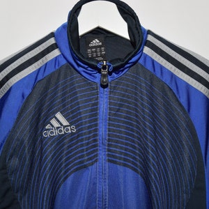 Vintage Adidas Blue Track Jacket - Etsy