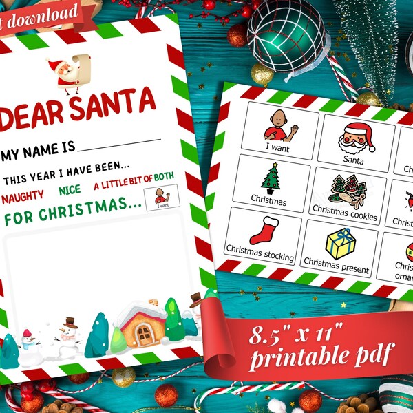 Christmas Aac Board - Etsy