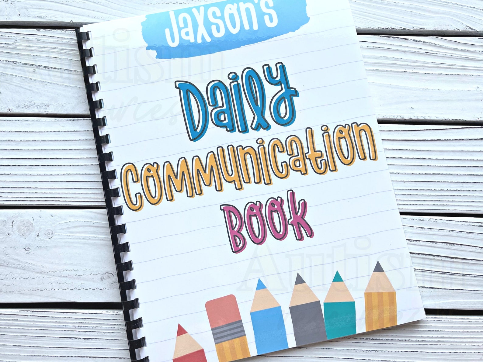 Autism School Communication Binder Autism Caregiver Daily - Etsy