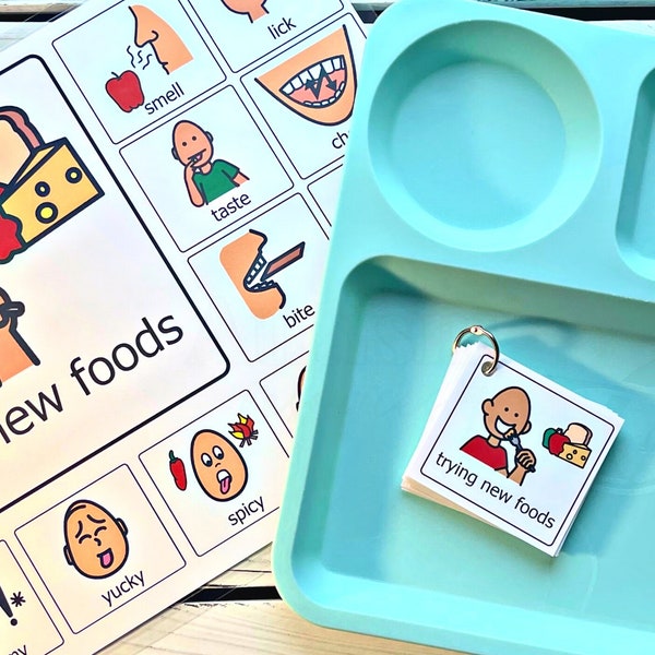 Autism Food Communication Board - Etsy