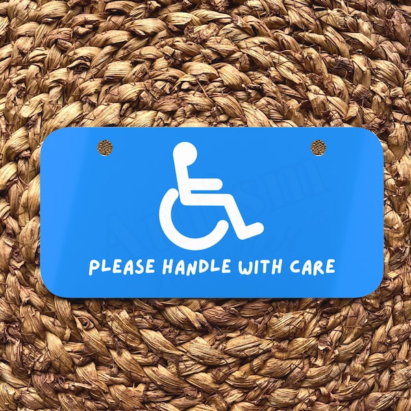 Medical Alert Tag for Wheelchair - Etsy