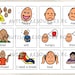 Picture Communication Board Keyring Cards | Communication Cards for Non ...