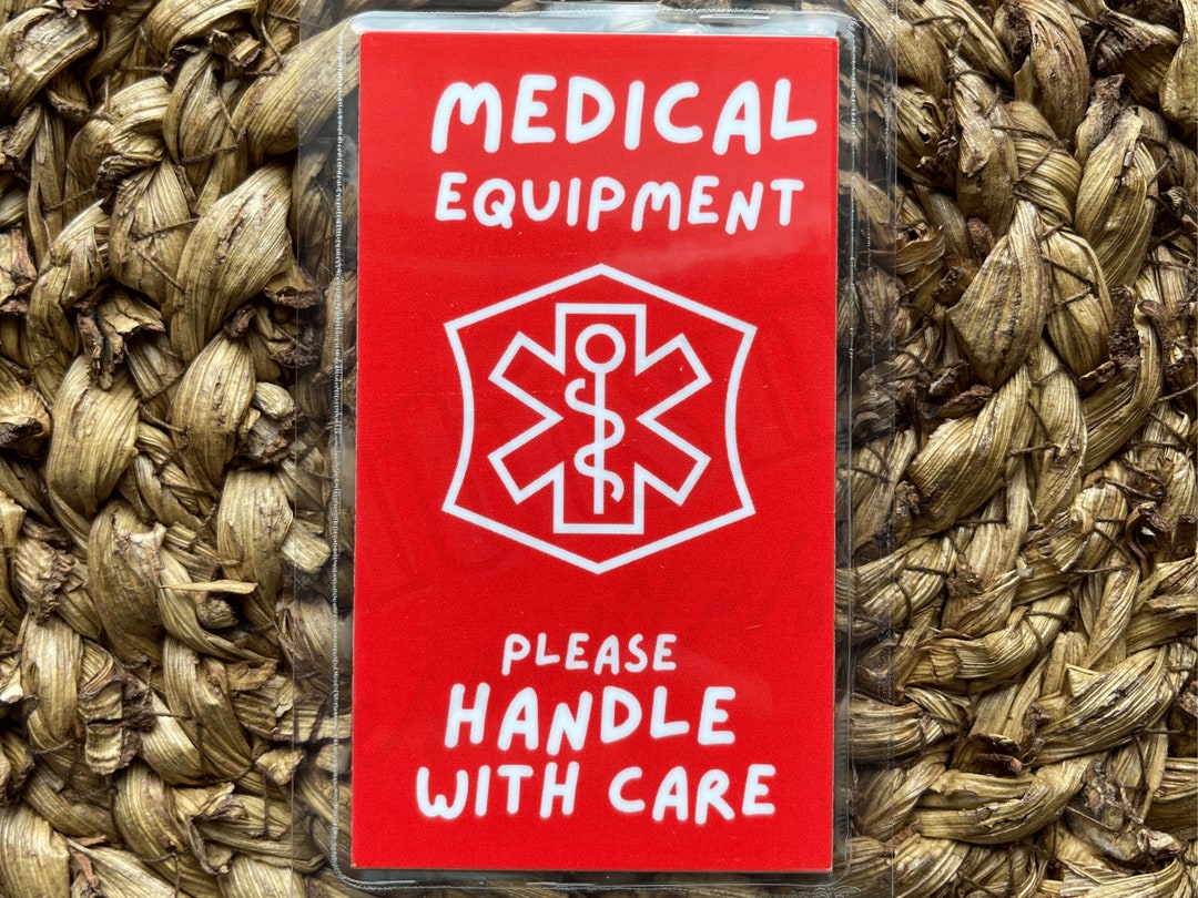 Medical Equipment Tag | Medical Bag Tag | Medical Alert Tag | in Case ...