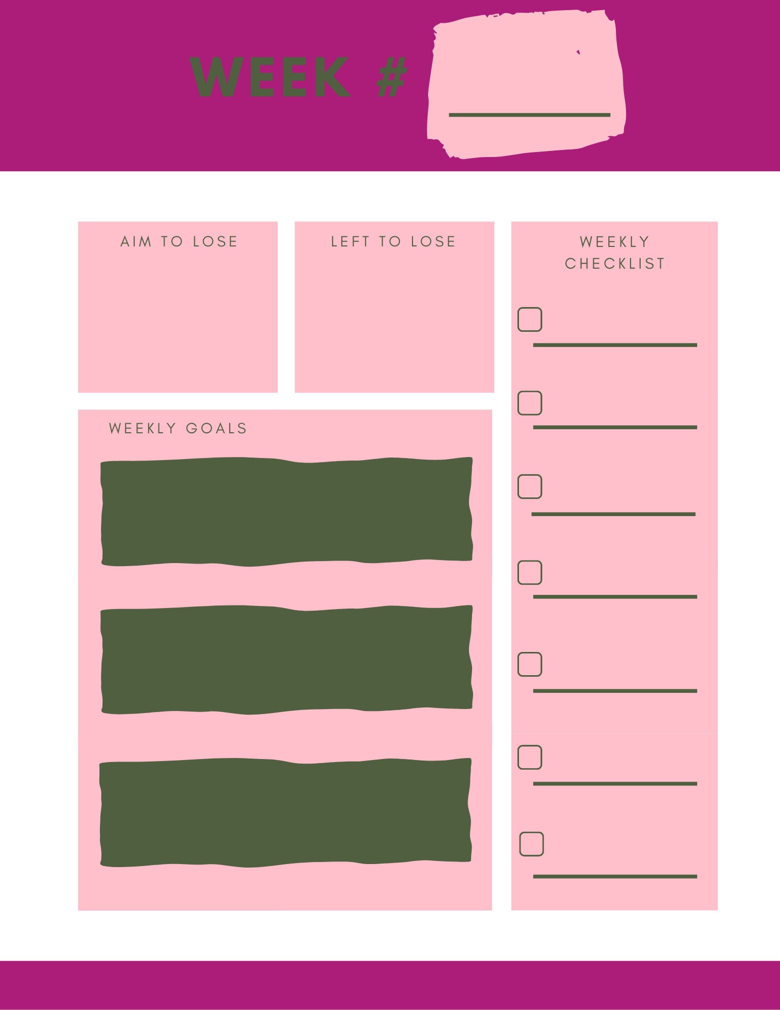 Optavia 5&1 Journal - Etsy