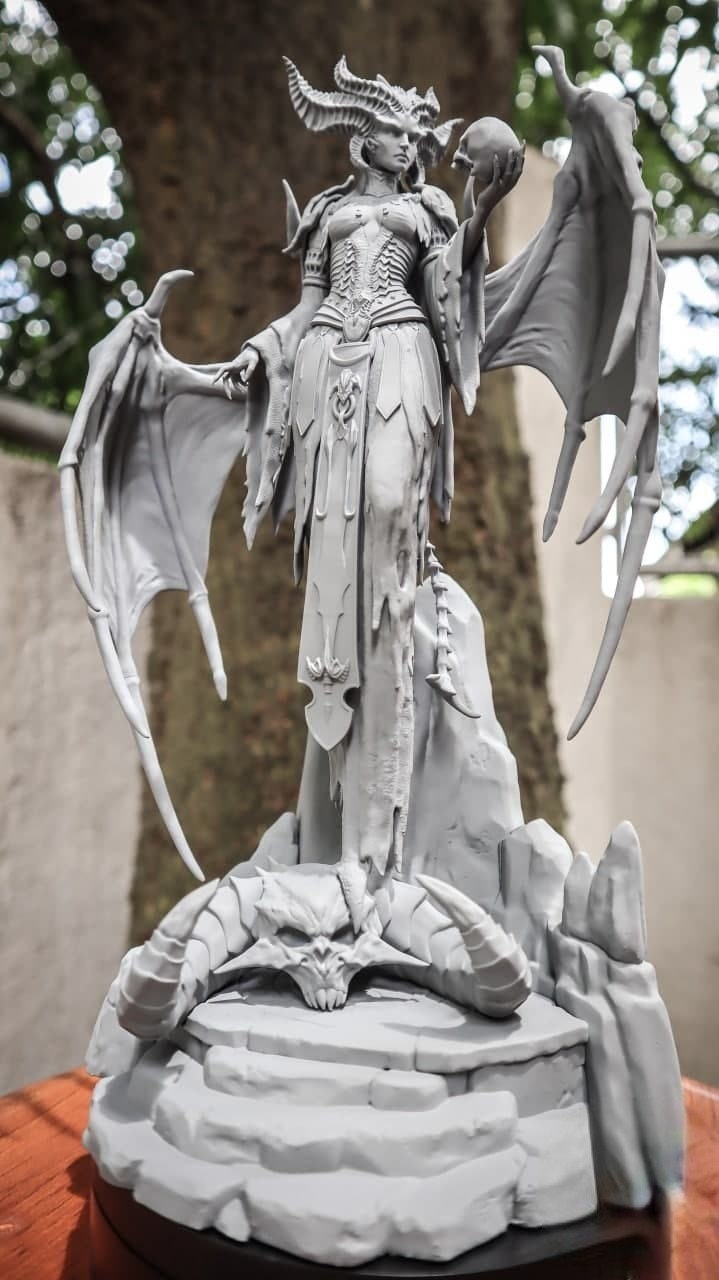 Lility-diablo-3d STL File-high Quality Stl-3d Digital Printing - Etsy UK