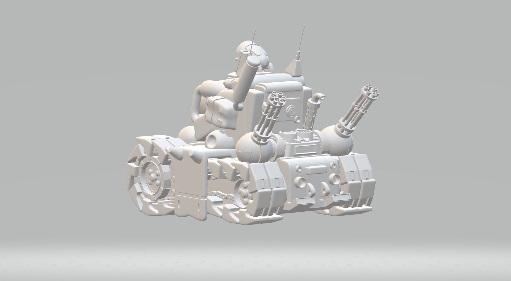 Metal Slug Tank 3d Print Stl - Etsy