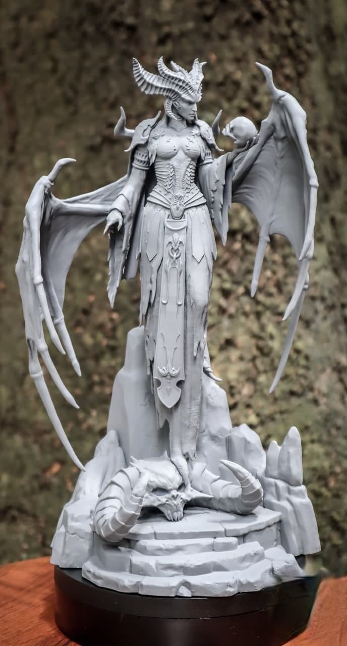 Lility-diablo-3d STL File-high Quality Stl-3d Digital Printing - Etsy UK