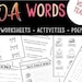 OA Words Activities & Word Work | Long O Vowel Team - Etsy