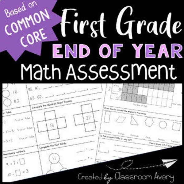 Grade Assessment Test - Etsy