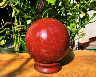 Large Red Sphere - Etsy