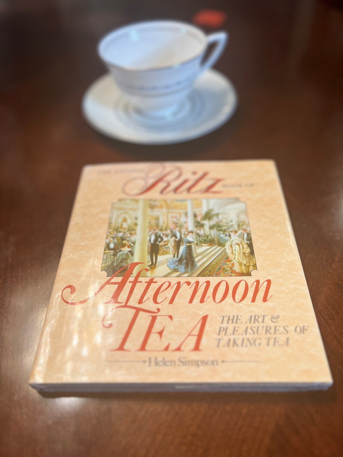 The London Ritz Book of Afternoon Tea, Vintage Hardcover, Rare With ...