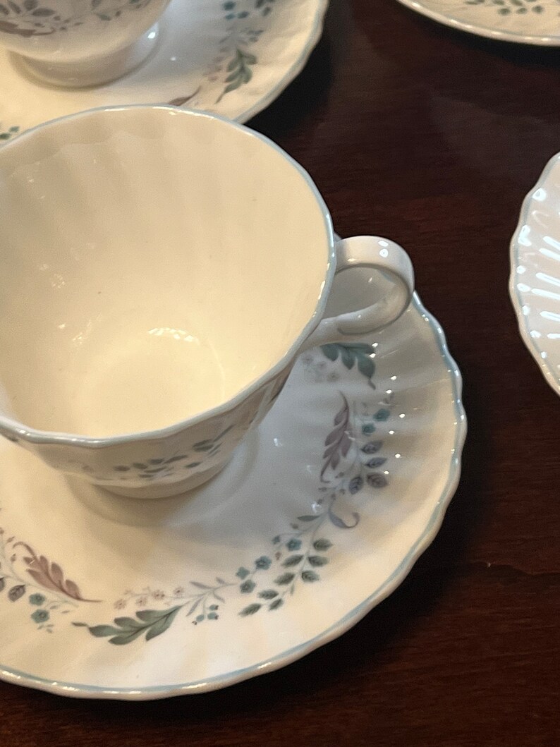 Vintage Royal Doulton Teacup Set, Glen Auldyn English Bone China ...