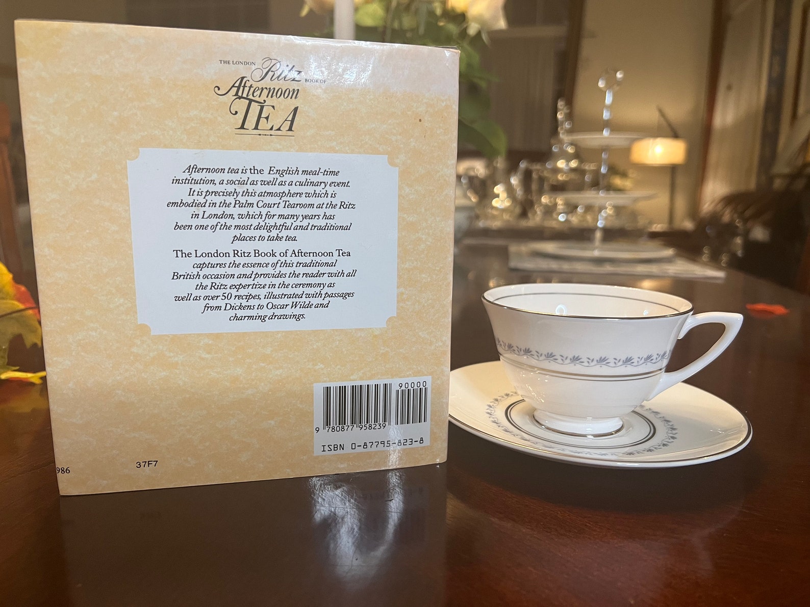 The London Ritz Book of Afternoon Tea, Vintage Hardcover, Rare With ...