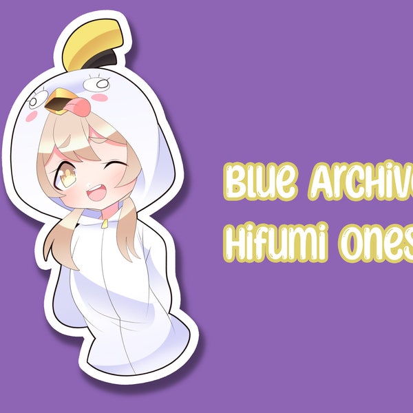 Blue Archive Decal - Etsy