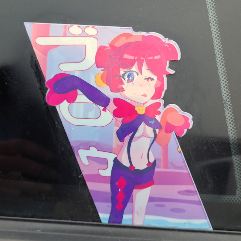 Joker Buro Muse Dash Vinyl Slap Sticker Decal Waterproof Laminated Holographic Matte Anime Cute