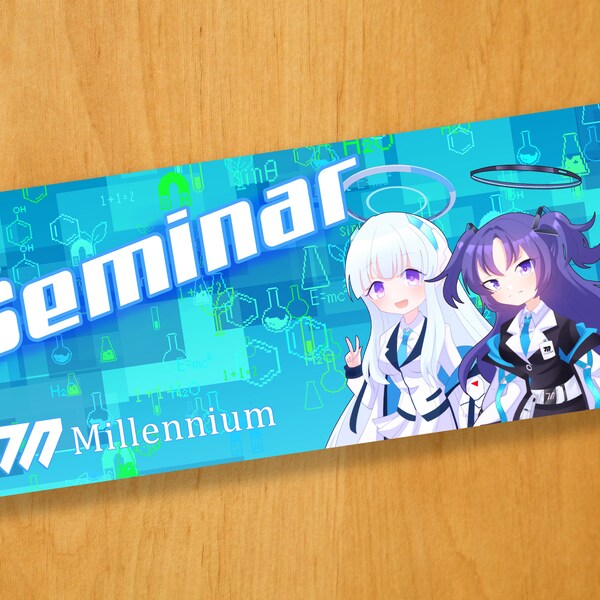 Blue Archive Decal - Etsy