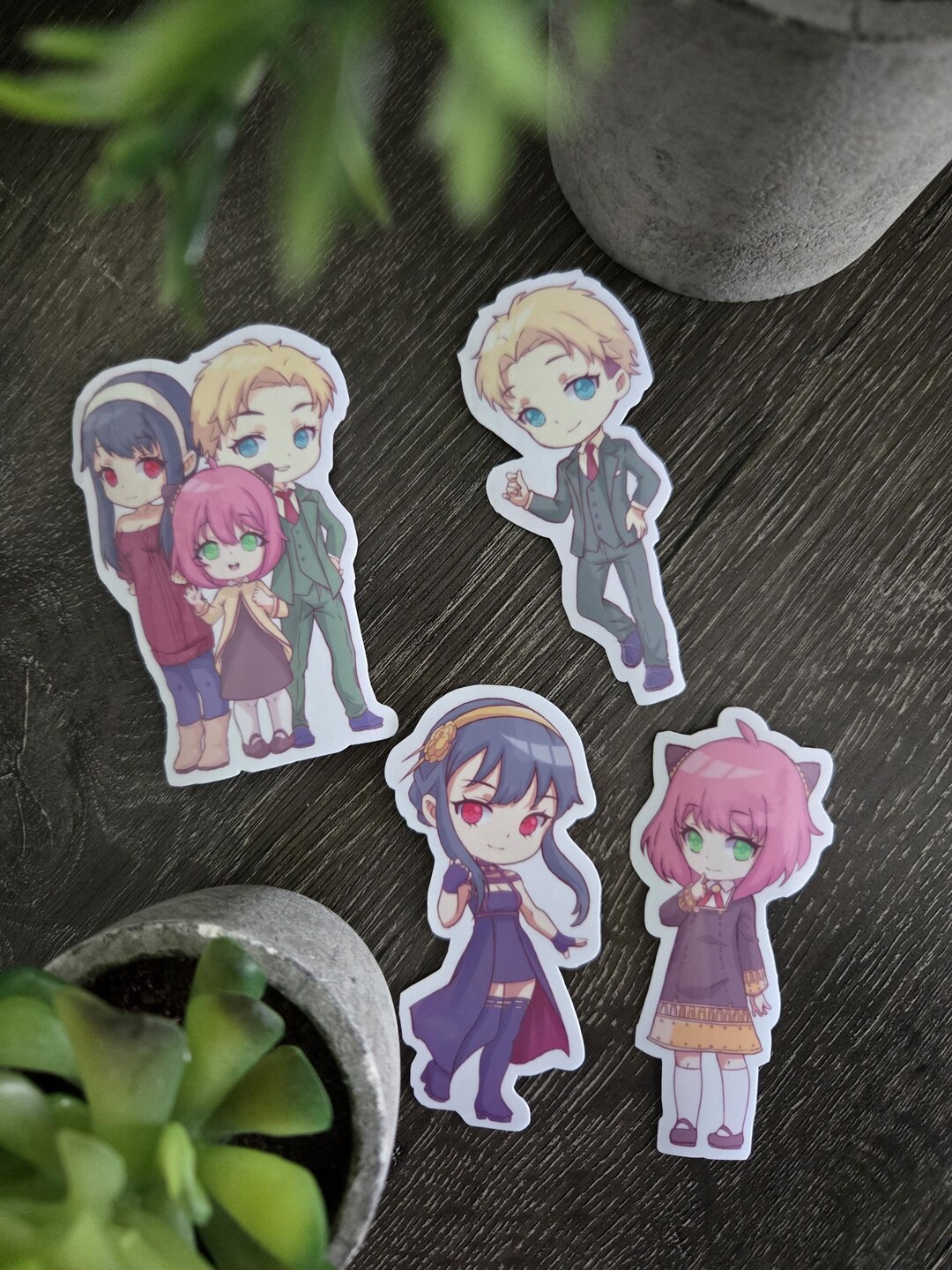 Spy X Family - Chibi Stickers - Etsy