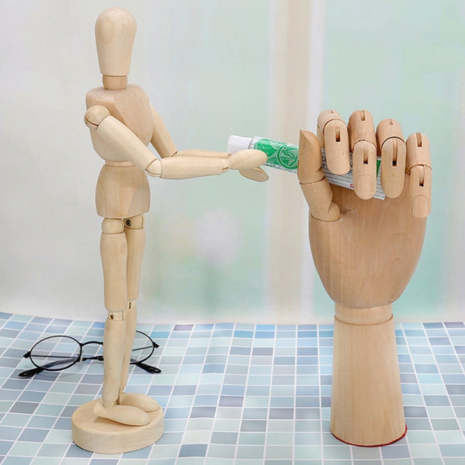 Artists Wooden Manikin Jointed Mannequin Perfect for Home Decoration ...