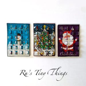 Miniature Advent Calendars With Opening Doors (DIGITAL FILE) - Etsy
