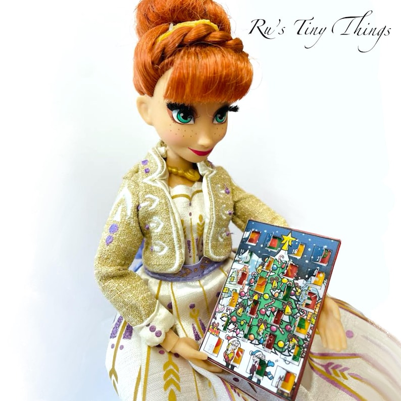 Miniature Advent Calendars With Opening Doors (DIGITAL FILE) - Etsy