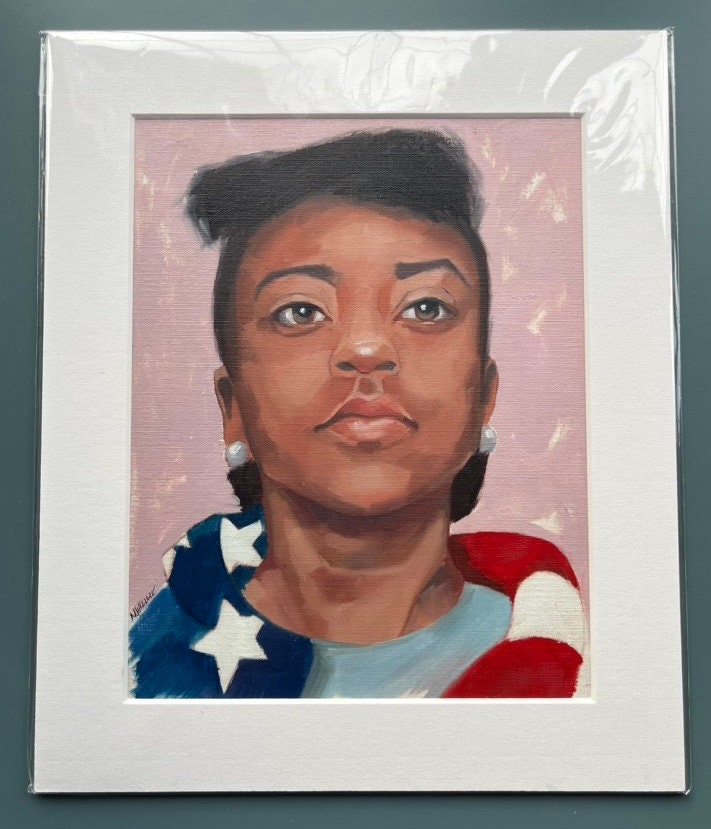 Erica From Stranger Things, Original Oil Portrait - Etsy