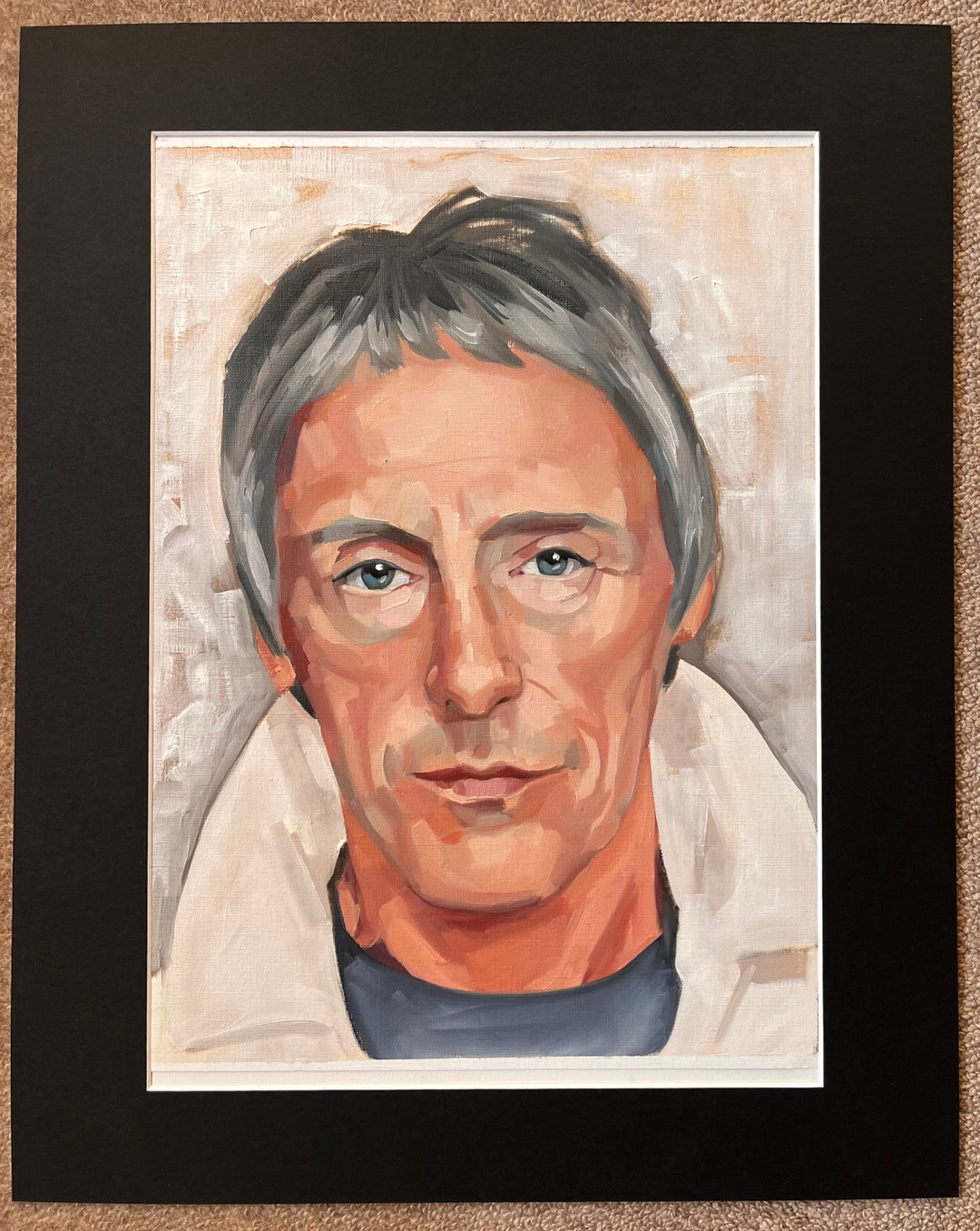Paul Weller Art Original Oil Painting - Etsy