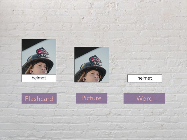 Firefighting 3 Part Cards, Montessori Nomenclature Materials for Early ...