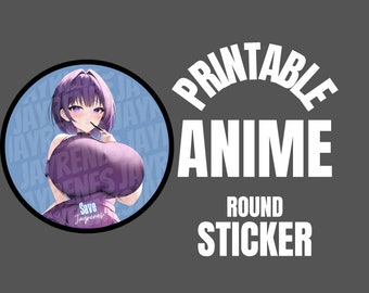 Printable Round 2x2 Thank You Sticker Labels Stickers. Not - Etsy