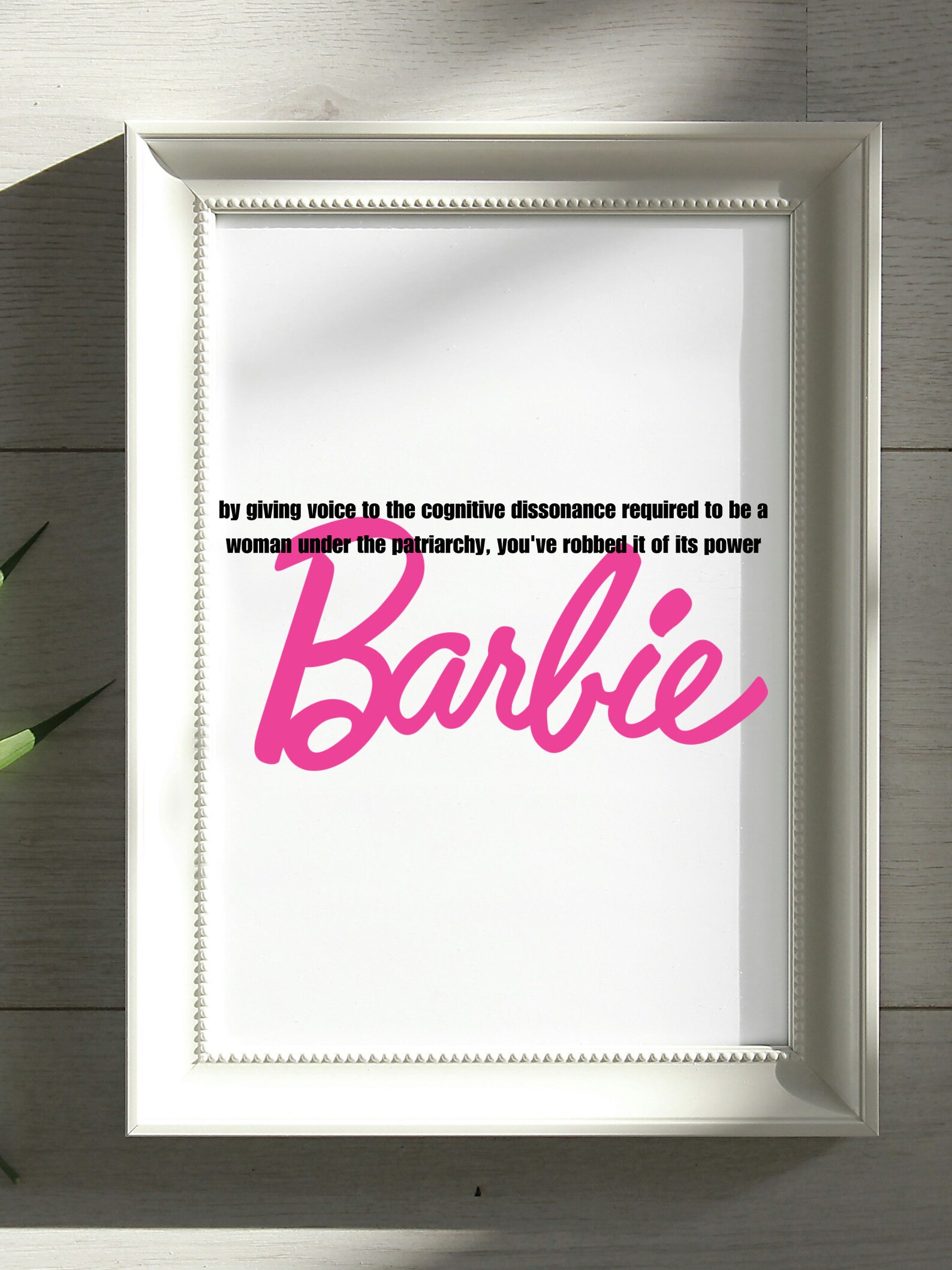 Barbie Movie Margot Robbie Quote / Poster / Download / Academy Awards ...