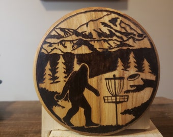 Custom Wooden Disc Golf Mini - Etsy