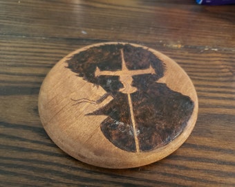 Custom Wooden Disc Golf Mini | Etsy