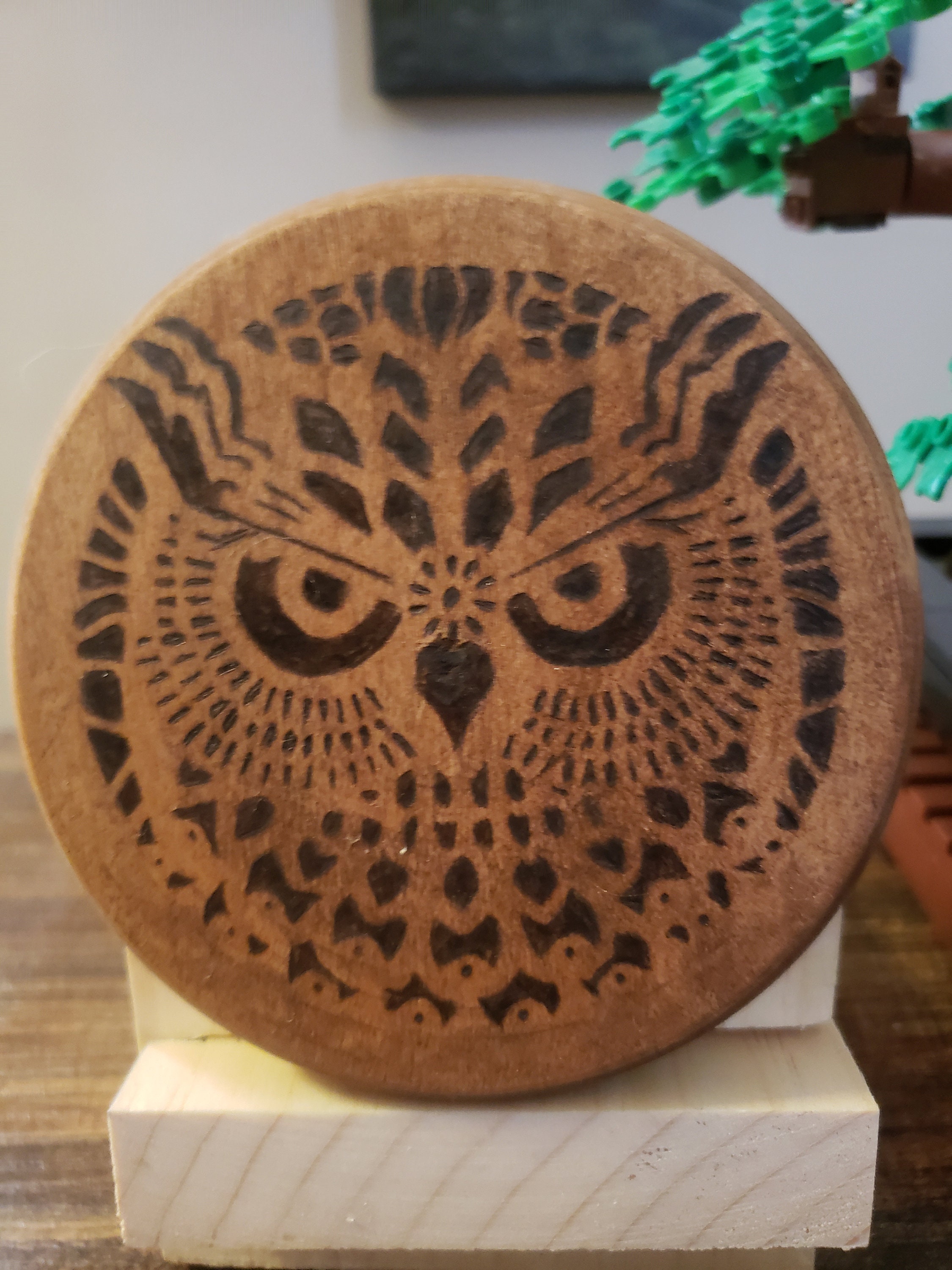 Custom Handmade Wooden Disc Golf Mini - Etsy