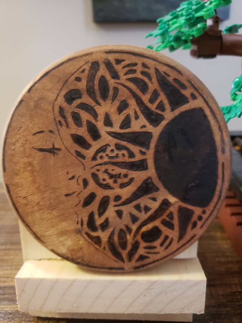 Custom Handmade Wooden Disc Golf Mini - Etsy