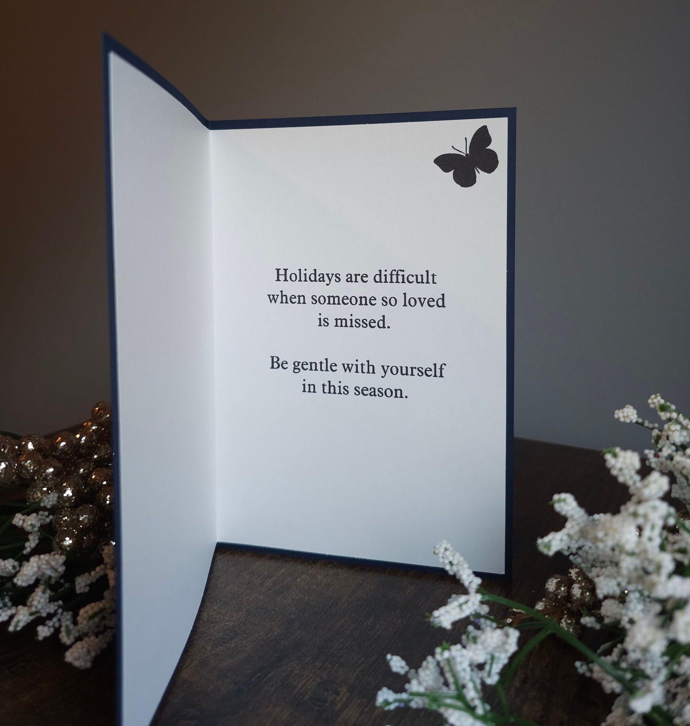 Holidays Are Difficult: Christmas After Loss - Etsy