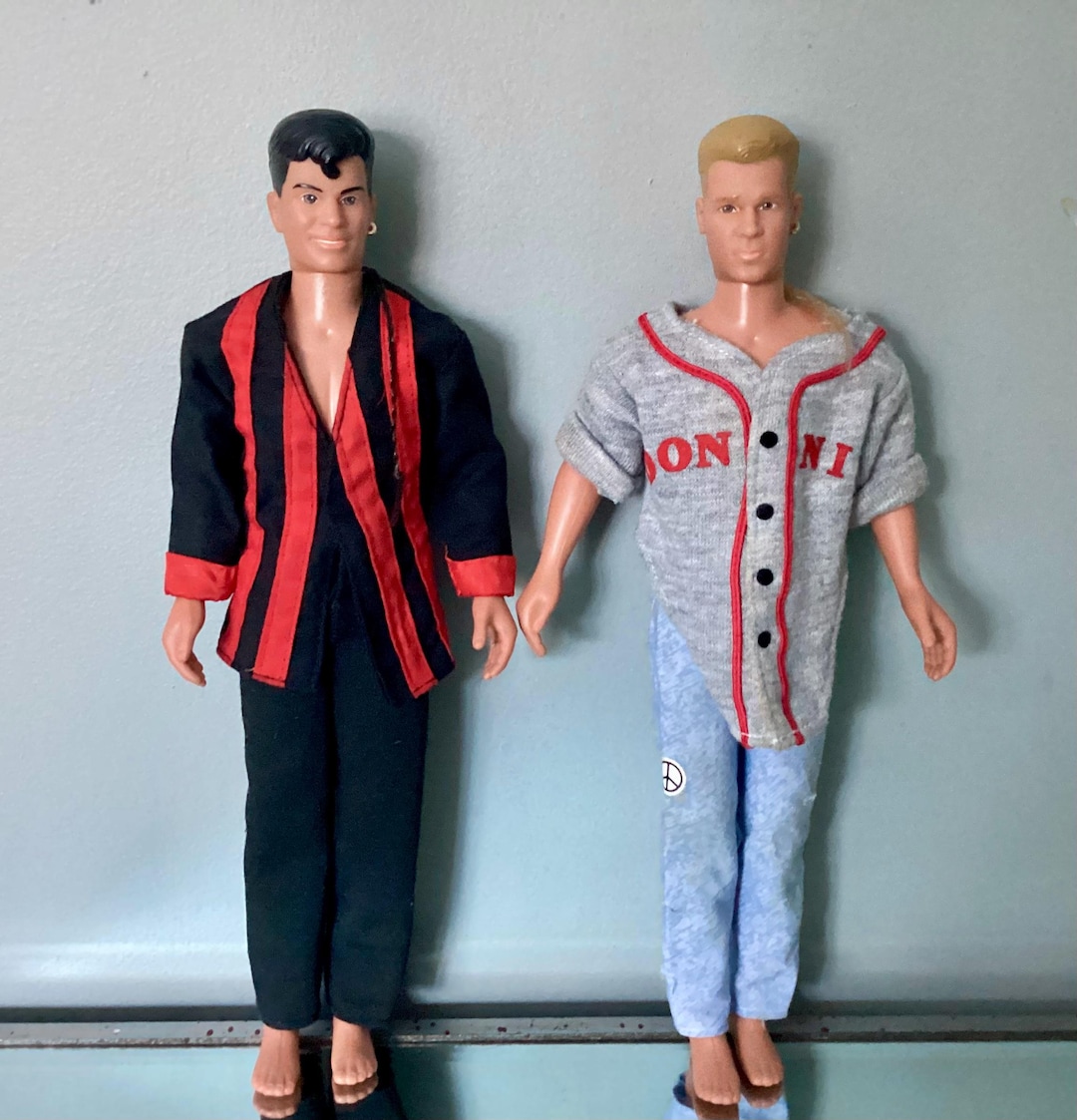 New KIDS on the BLOCK Dolls - Donnie & Jordan, Original Outfits, NKOTB ...