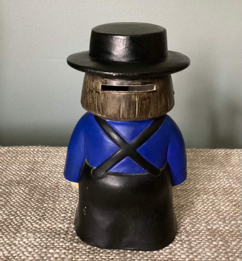 AMISH Man Coin Bank Amish Farmer Overalls & Traditional - Etsy