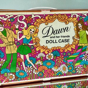 Dawn Doll Case, 3 Doll Case, Pink Case, Dawn and Her Friends Doll Case ...