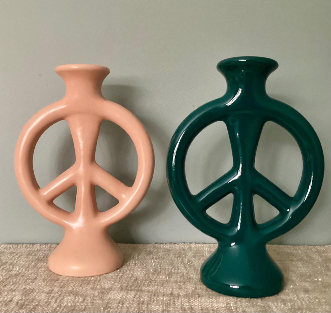 PEACE SIGN Vase by Justina BLAKENEY, American Designer, 2 Available ...