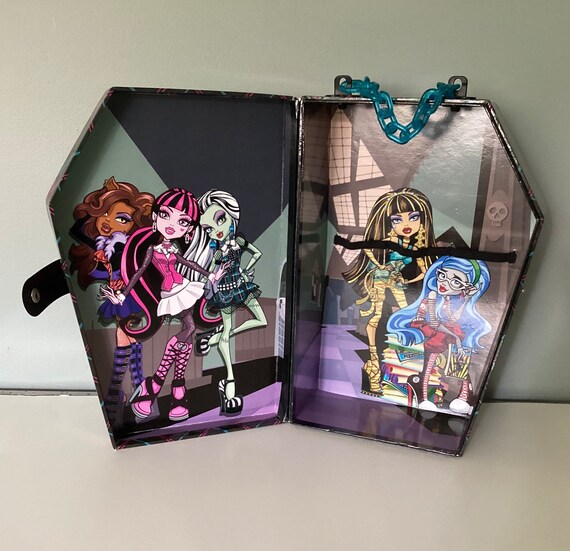 Monster High Doll Case Coffin Case Casket Case Doll - Etsy