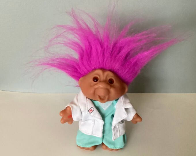 Totally Troll Doctor Cornelius, Doctor Troll, Medical Troll, Vintage ...